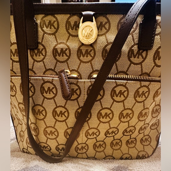 Michael Kors | Bags | Mk Signature Mk Logo | Poshmark